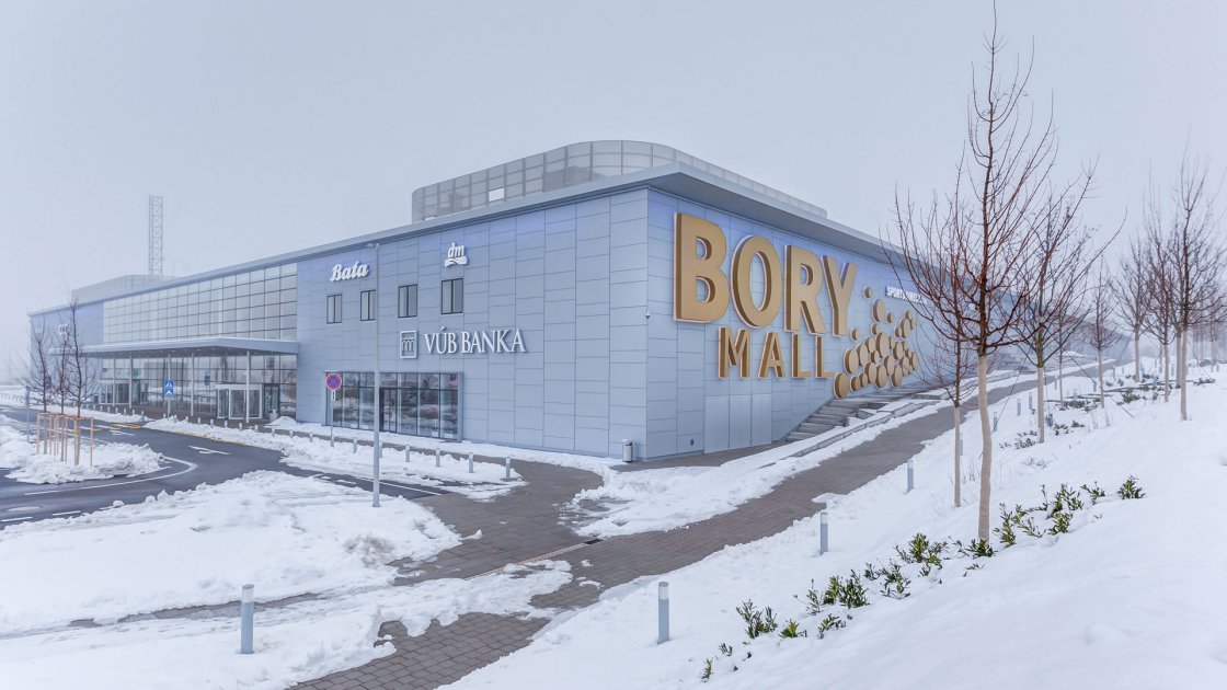 Bory Mall obchodné centrum | Schindler Slovensko